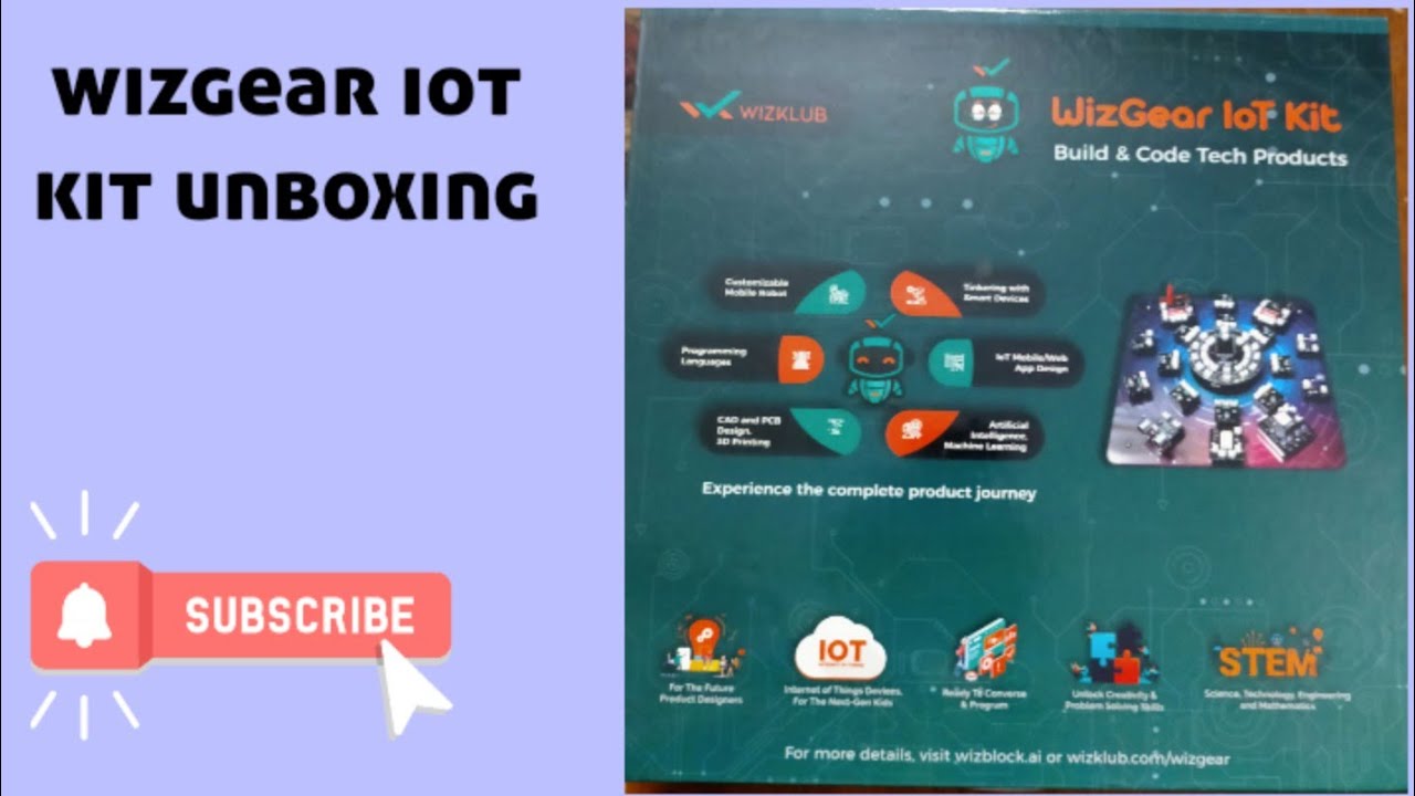 Unboxing wizgear IoT kit - YouTube