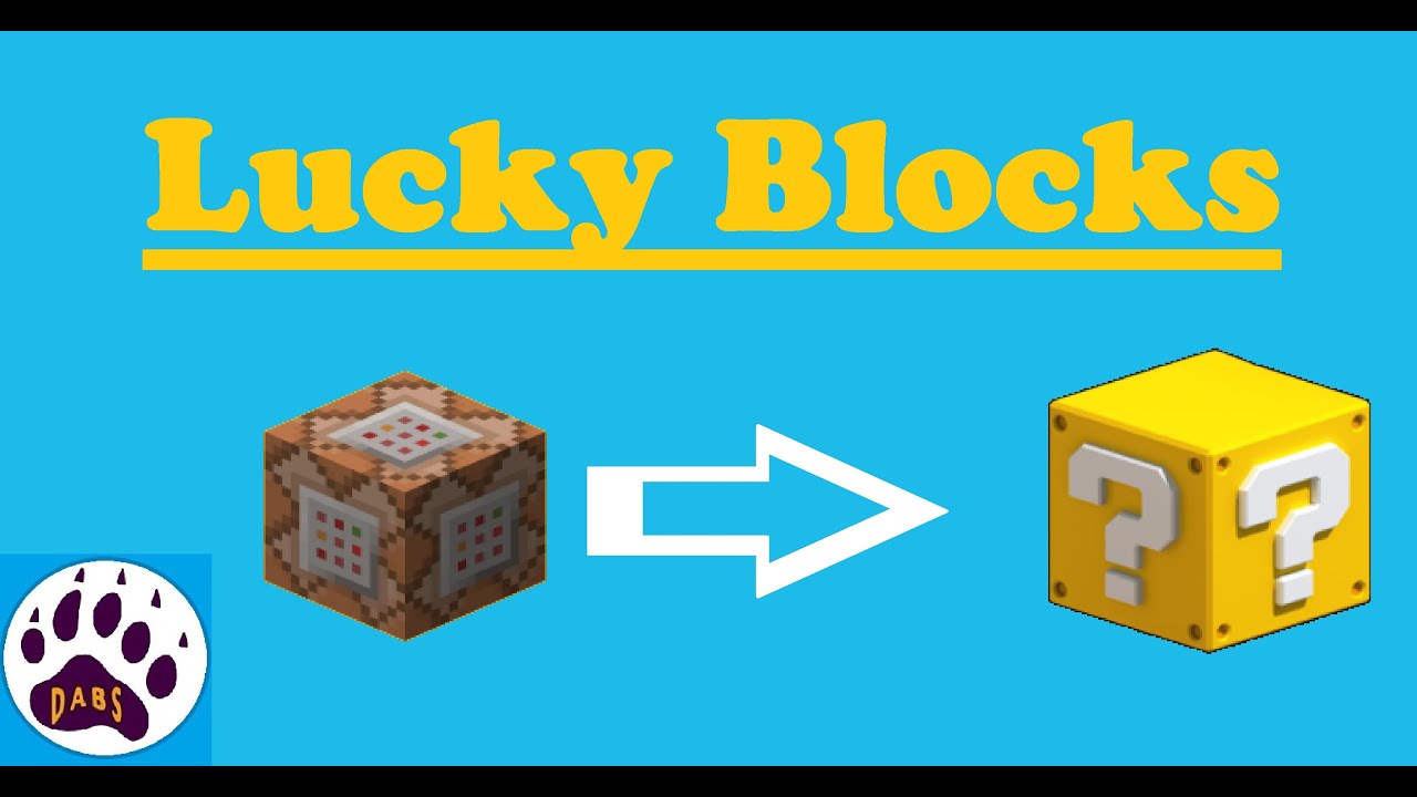 Lucky Blocks / Bloque de Comandos / Minecraft - YouTube