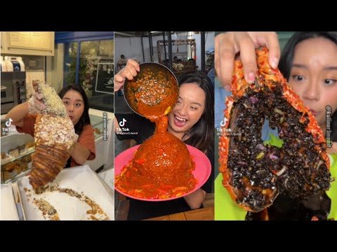 croissant terbesar di dunia 😱 kumpulan video tiktok makanan|| @Gabz403