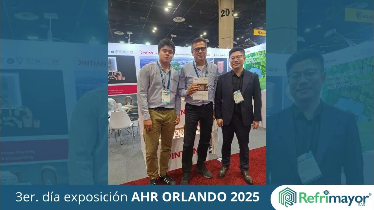 AHR ORLANDO 2025 3er día exposición AHR ORLANDO 2025 - YouTube