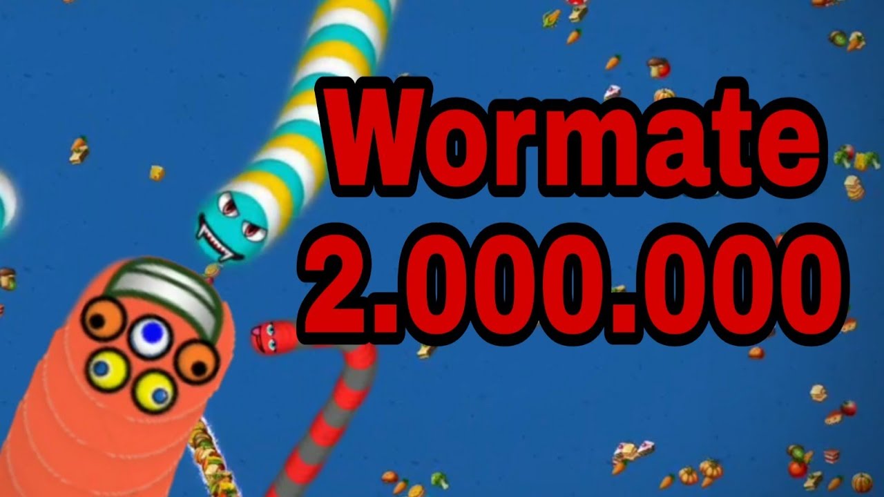 Wormate io 2020 | Rắn Săn Mồi | Game Con Giun | Game Con Sâu P4 2000000 ...