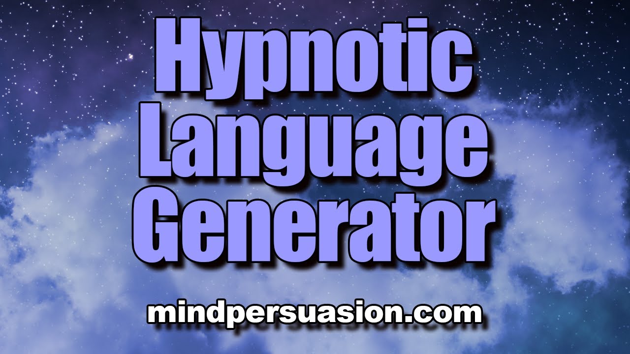 Hypnotic Language Generator Subliminal - Penetrate Minds And Capture ...