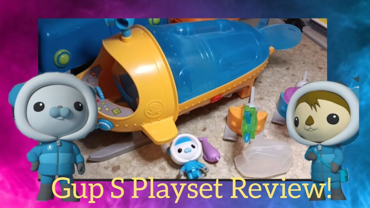 Octonauts Fisher Price Arctic Adventure Gup S playset review! - YouTube