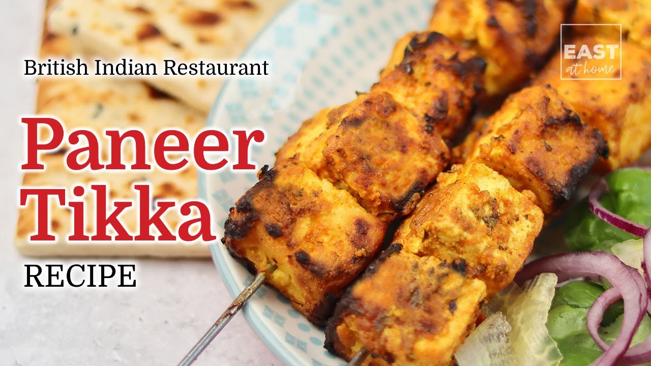 Paneer Tikka Recipe - How to Make Restaurant Style Paneer Tikka - BIR ...