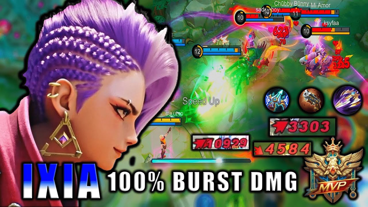 TRY THIS IXIA FULL BURST BUILD | Build Top Global | Best Build 2024 ...