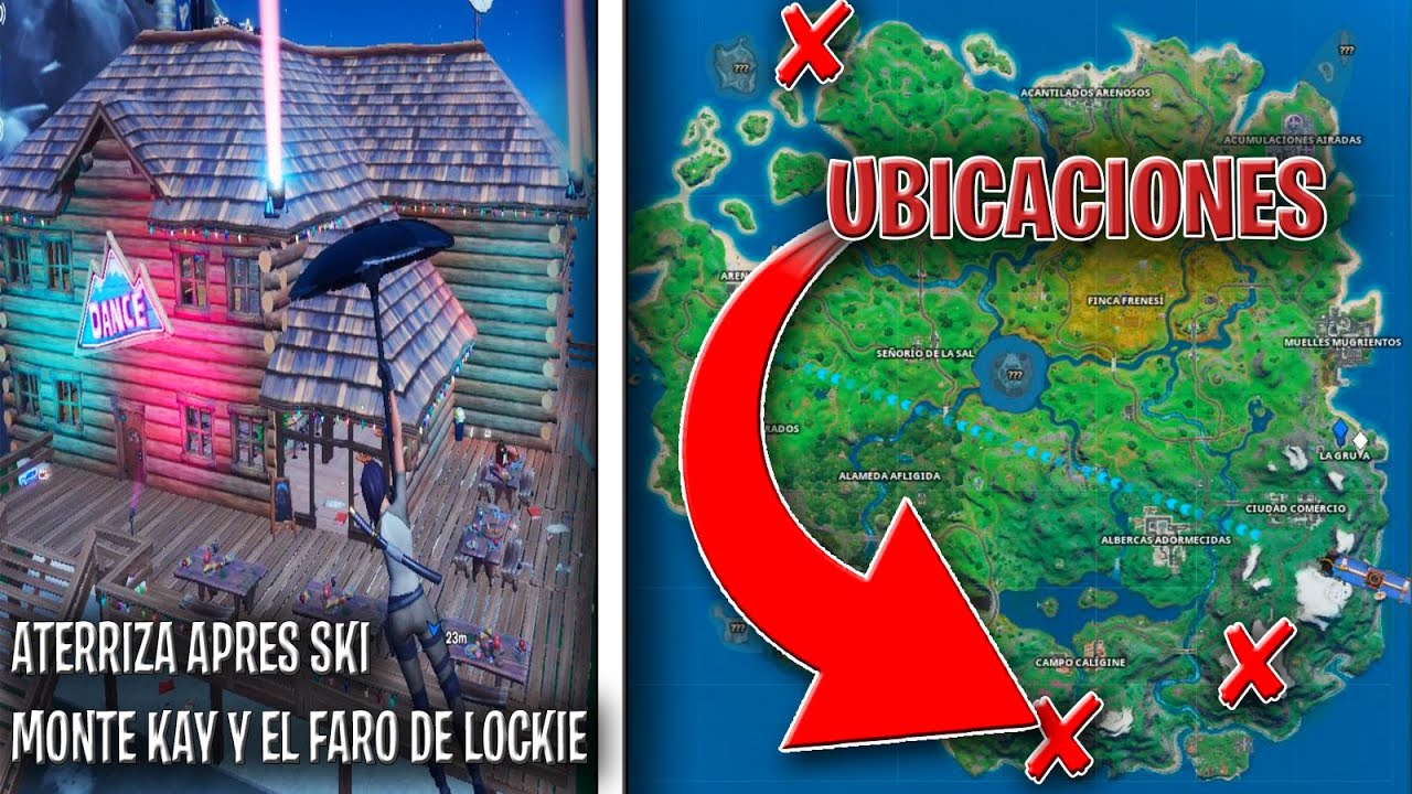 MISION ATERRIZA EN APRES SKI MONTE KAY Y EL FARO DE LOCKIE | UBICACION ...