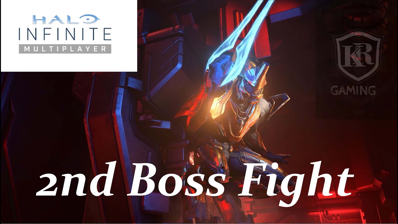 HALO INFINITE Gameplay Walkthrough 2nd Boss Fight - YouTube