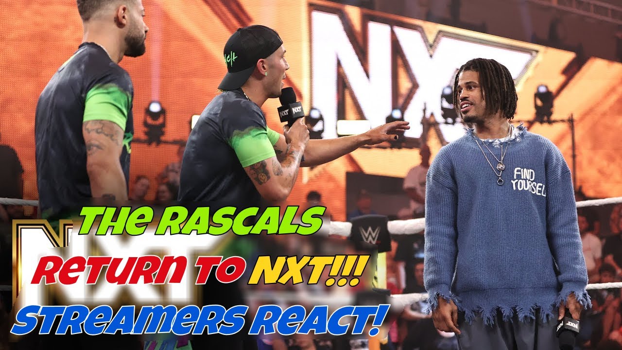 Streamers React! - The Rascals return to NxT!! #wwe #tna #nxt - YouTube