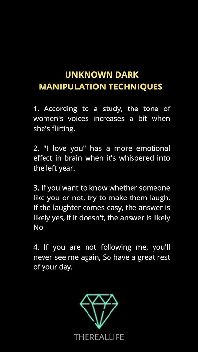 UNKNOWN DARKMANIPULATION TECHNIQUES #motivation #sigmajourney # ... UNKNOWN DARKMANIPULATION TECHNIQUES #motivation #sigmajourney # ...