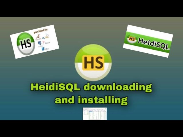 Heidisql Database Management Software 52 Off