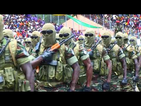 FORCES SPECIALES GUINÉENNE LORS DU DEFILÉ DU 2 OCTOBRE 2018