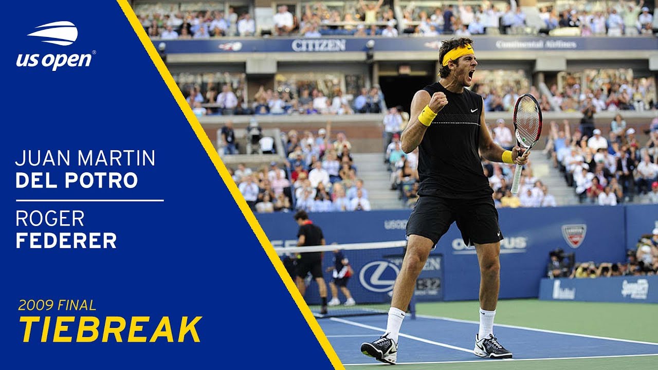 Juan Martin del Potro vs Roger Federer Tiebreak | 2009 US Open Final ...