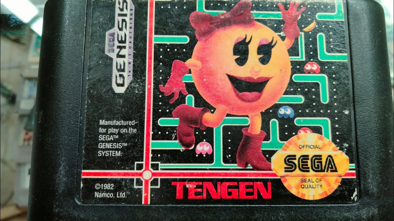 Ms.Pac-man sega génesis - YouTube