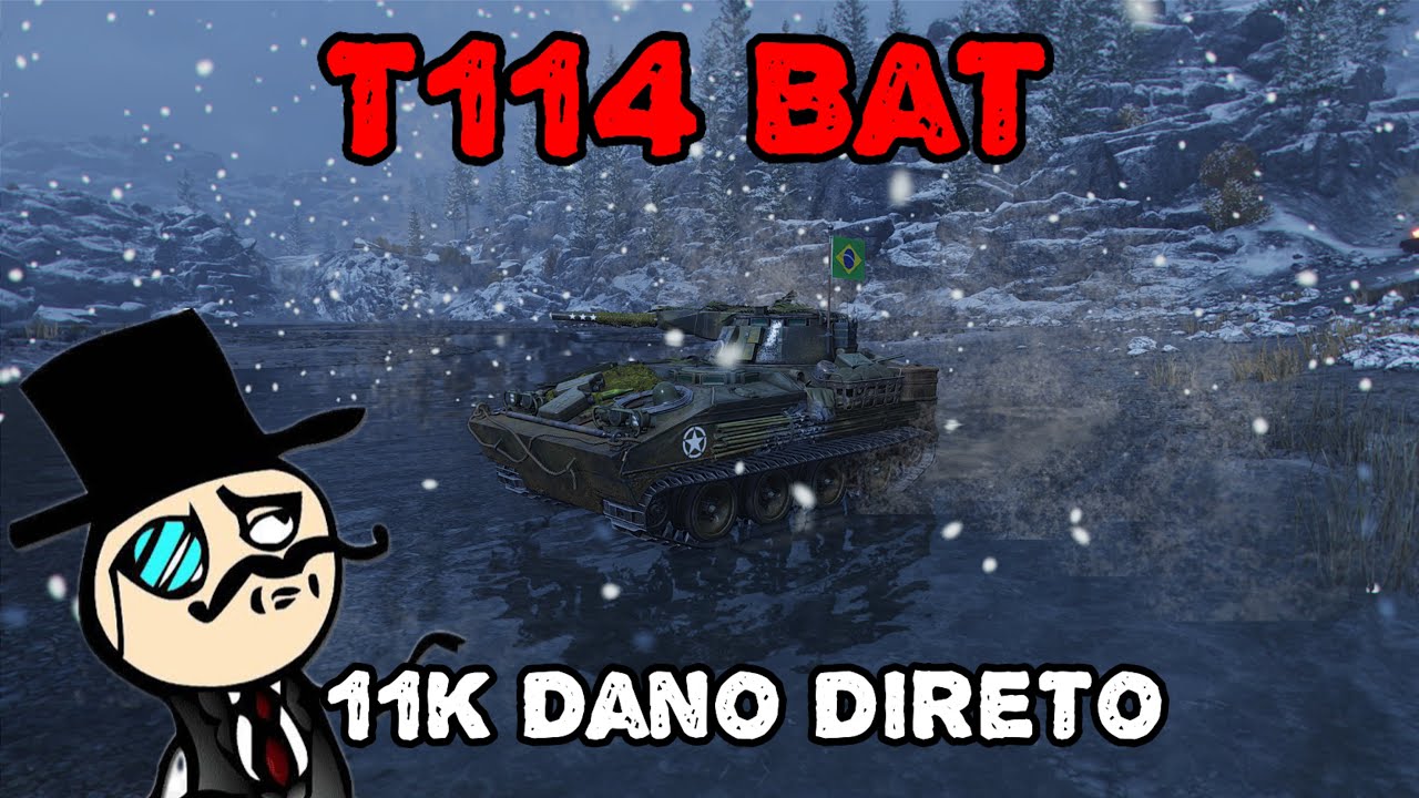 T114 Bat - 11k Direct Damage - World Of Tanks Console 🇧🇷 - YouTube
