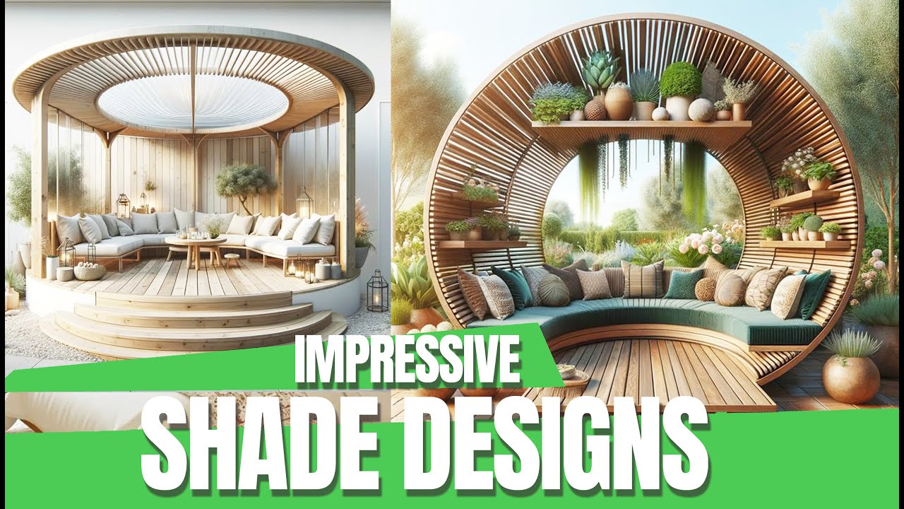IMPRESSIVE SHADE DESIGNS/ ARCHITECTURAL TIPS - YouTube