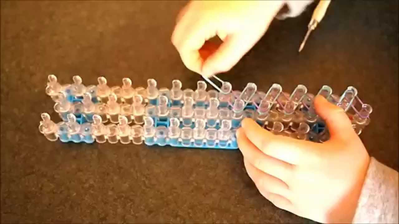 How to make a Single Chain Bracelet - Rainbow Loom - YouTube