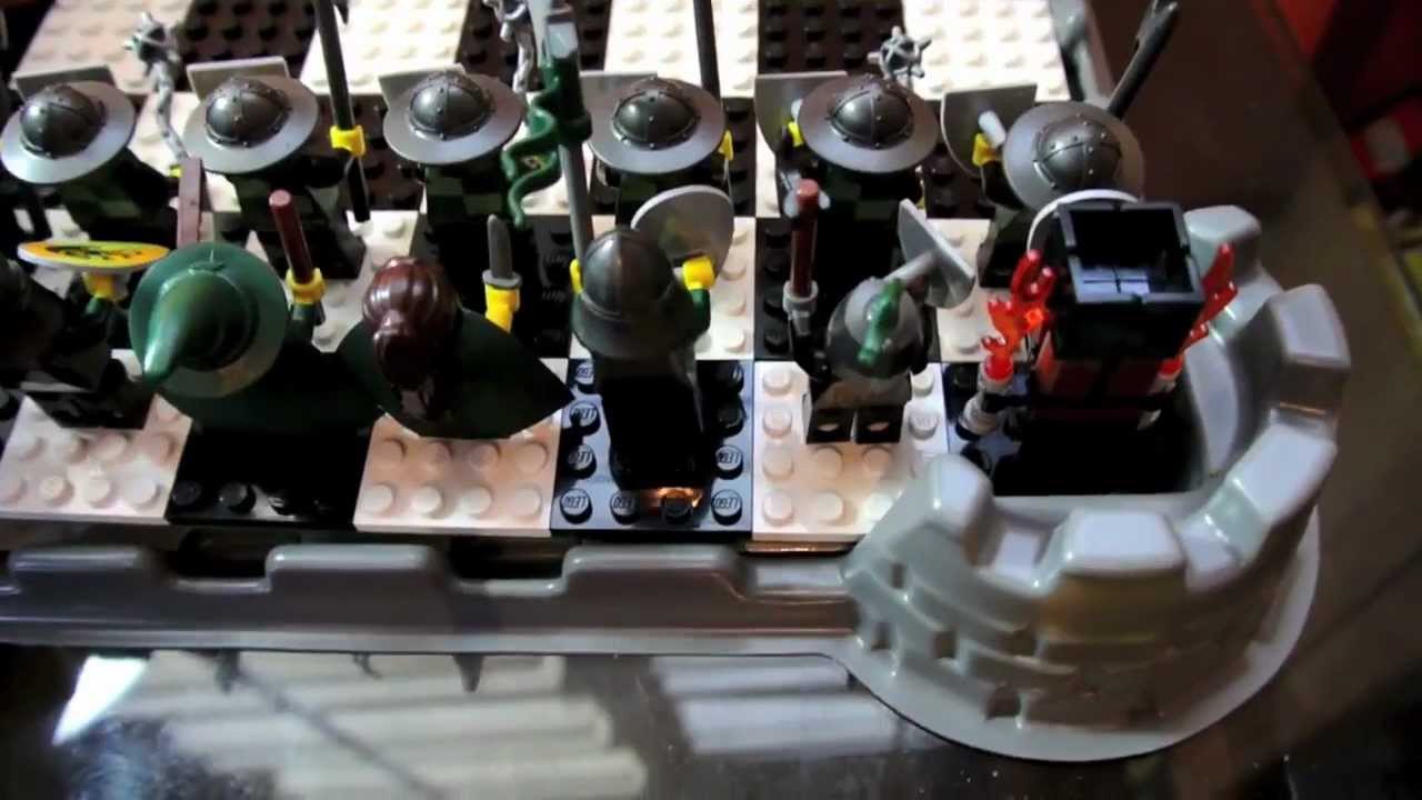 Lego Kingdoms Chess set Review - YouTube