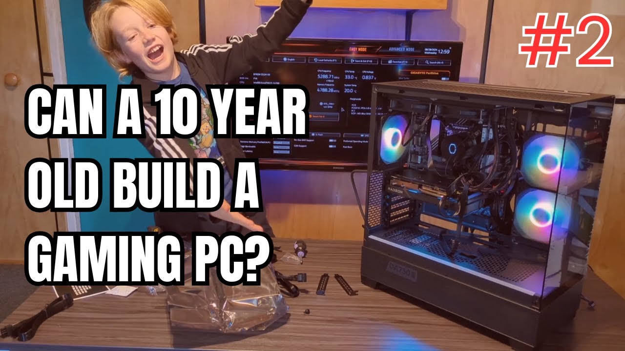 10 Year old Builds Gaming PC with Zero Knowledge #2 - YouTube