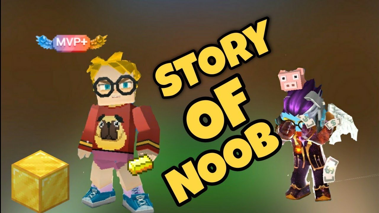 STORY OF NOOB (BLOCKMAN GO ANIMATION) - YouTube