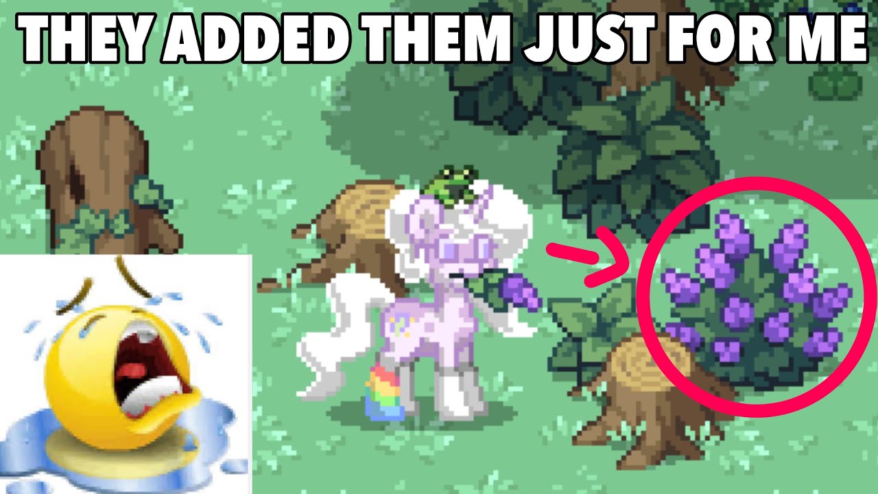 THEY ADDED LAVENDERS TO PONY TOWN (I cried) - YouTube