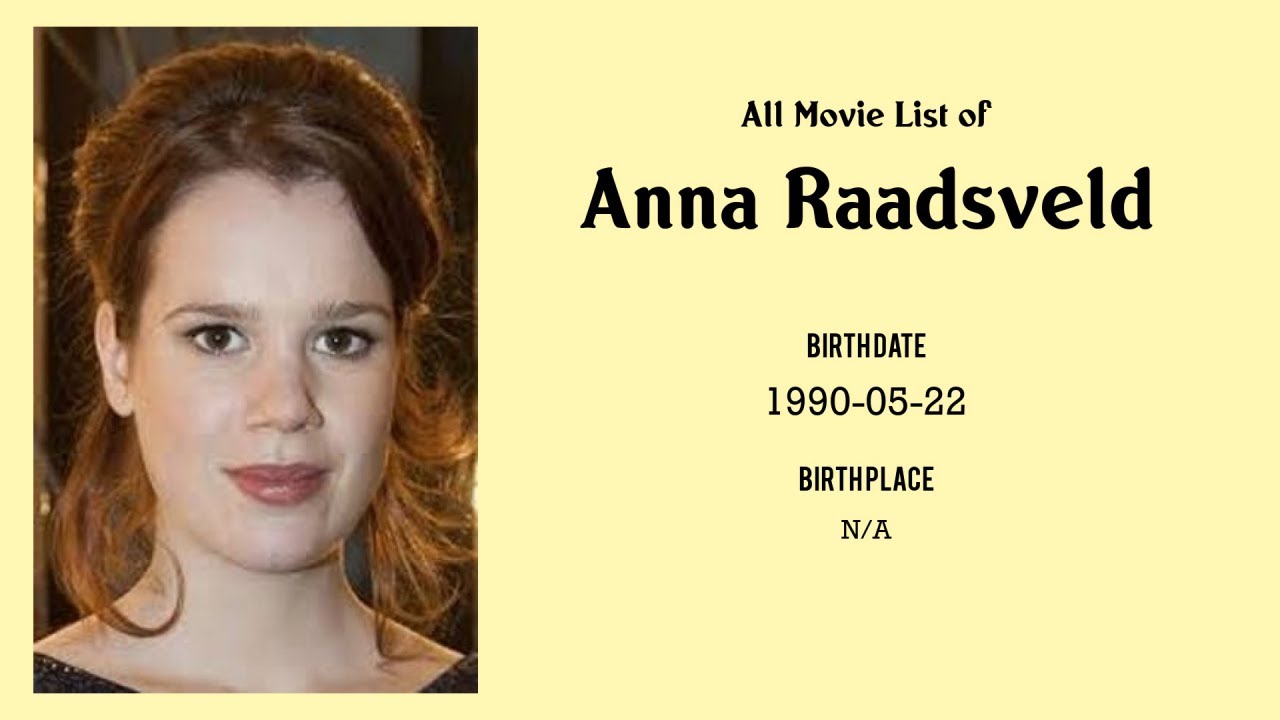 Anna Raadsveld Movies list Anna Raadsveld| Filmography of Anna ...