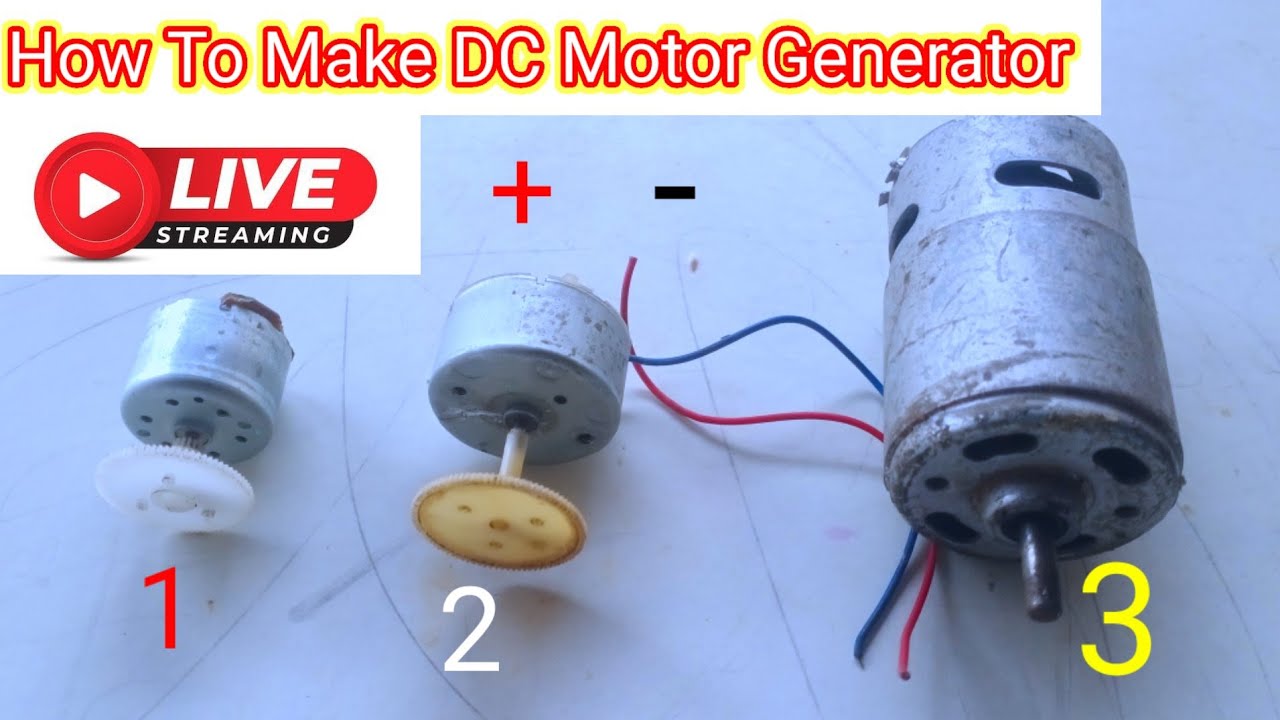 How to make generator - YouTube