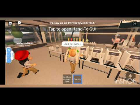 How to make drinks in Venti Cafe | ROBLOX - YouTube