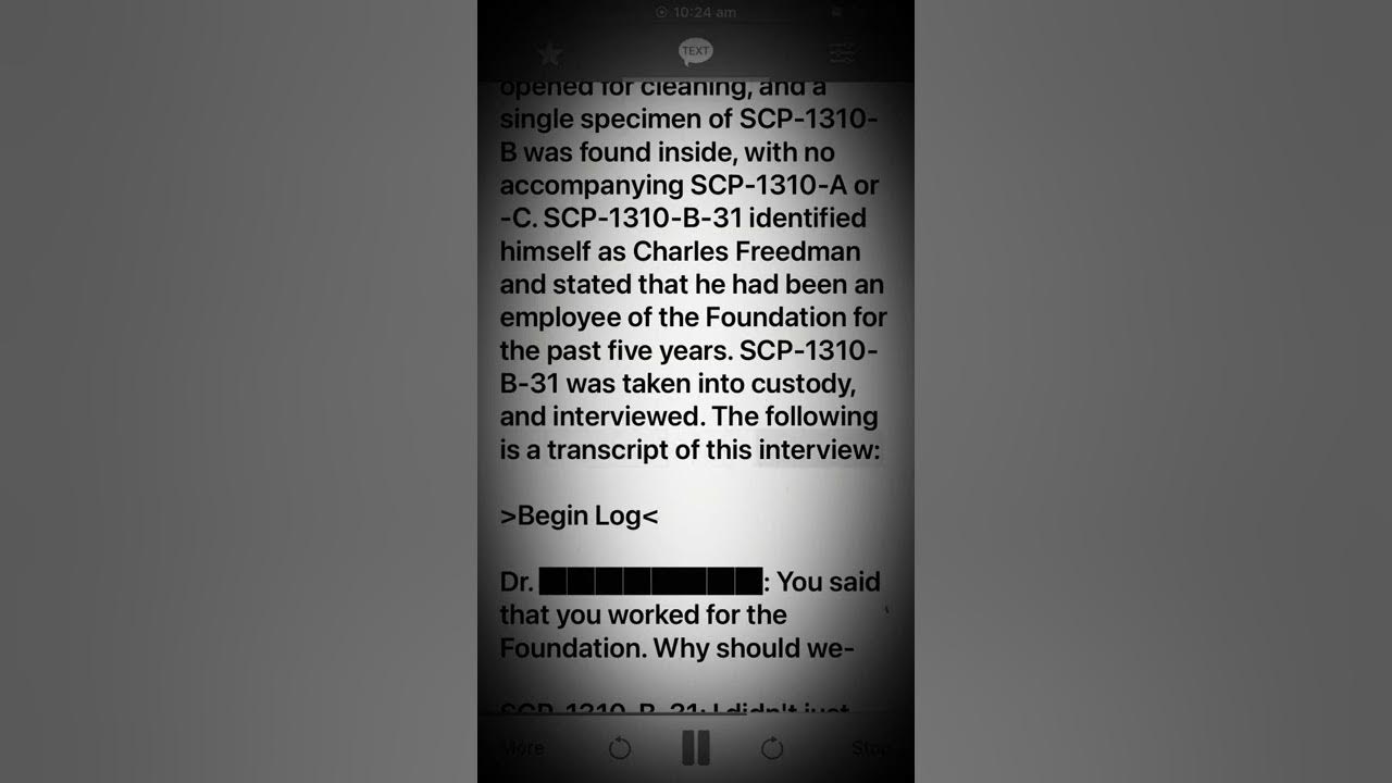 Scp 1310 Examination Room 10 - YouTube