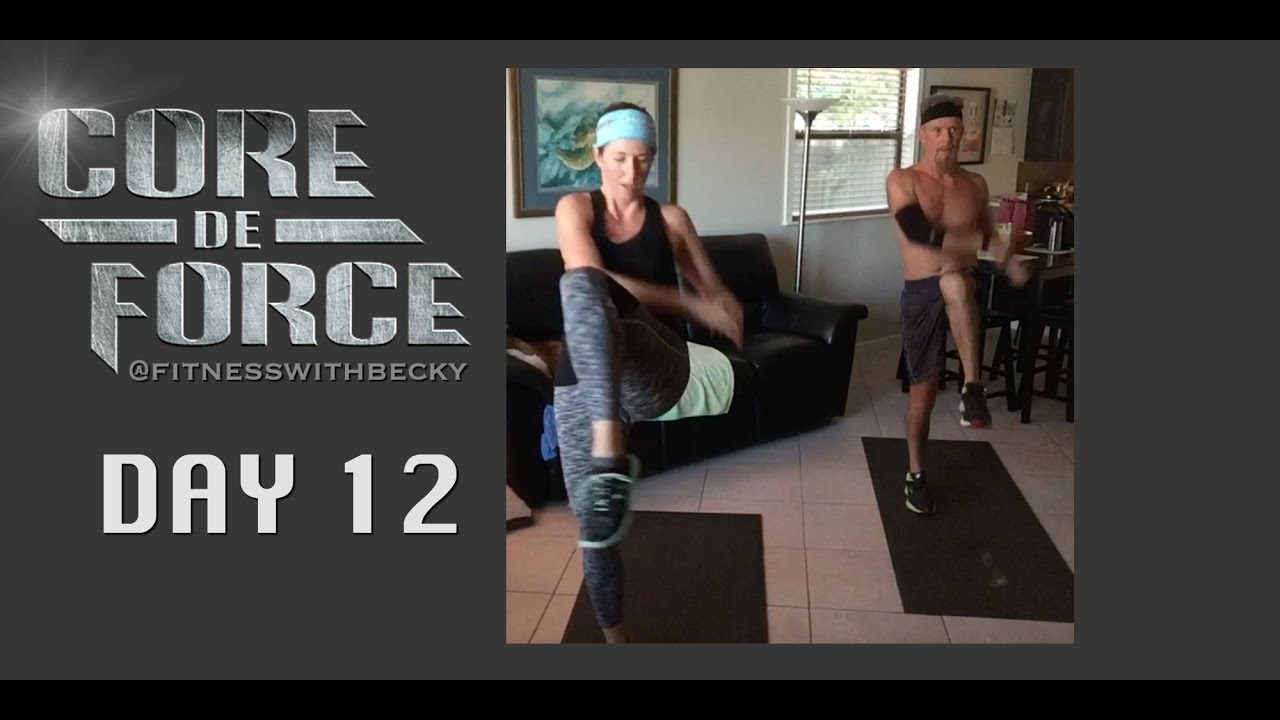 Day 12 of Core de Force - MMA Power! - YouTube