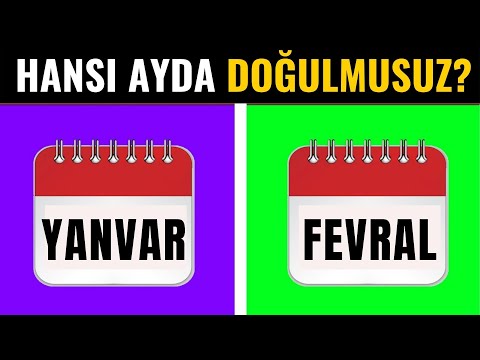 AĞILLI ADAMLAR Bu Ayda Doğulur! - CƏDVƏLƏ DİQQƏTLƏ BAXIN!