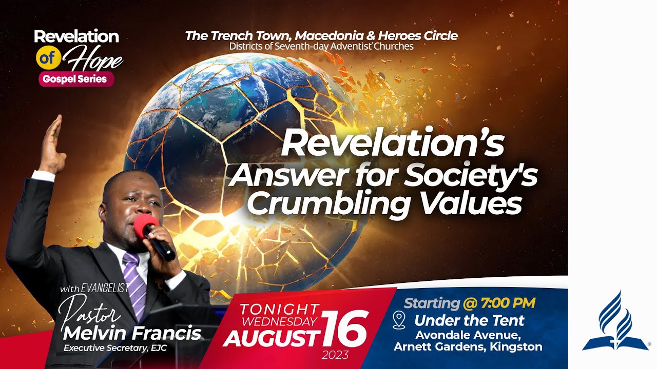 Revelation of Hope Gospel Series | Pastor Melvin Francis | EJC Virtual Church Aug 16 | 7:00 PM ...