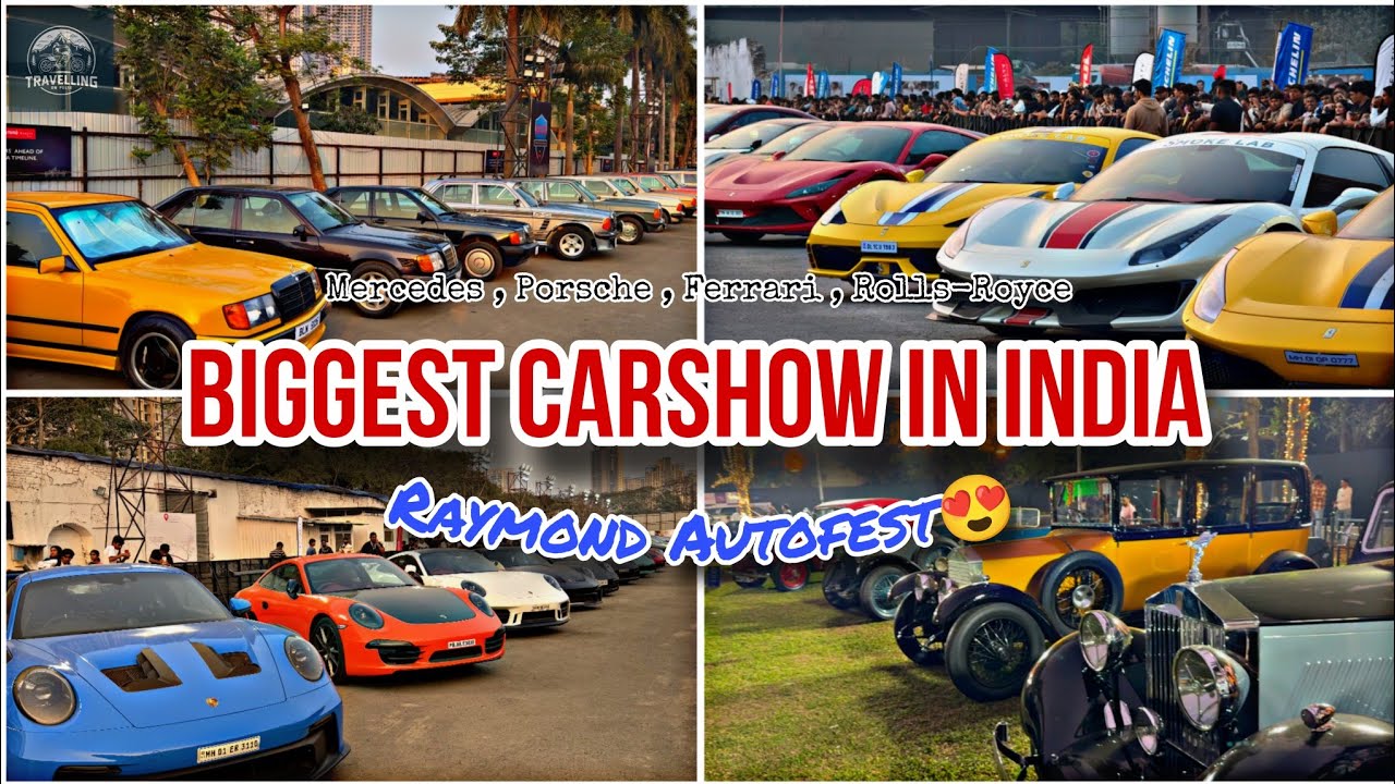 India's Biggest Car Show || Raymond Autofest Thane 2025 || Car Show In ...