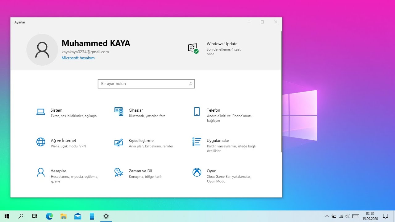 Windows 10 Enable Settings Header (Windows 10 Ayarlar Başlığını Aktif ...