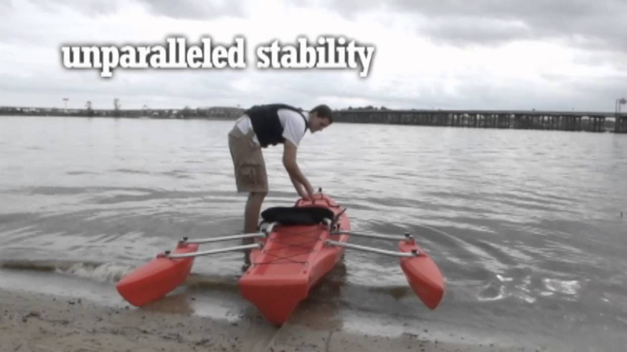 TriKayak XS-1 | A Versatile Recreational Kayak - YouTube
