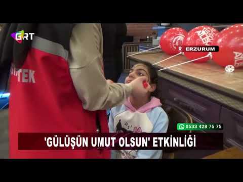 Gülüşün umut olsun' etkinliği