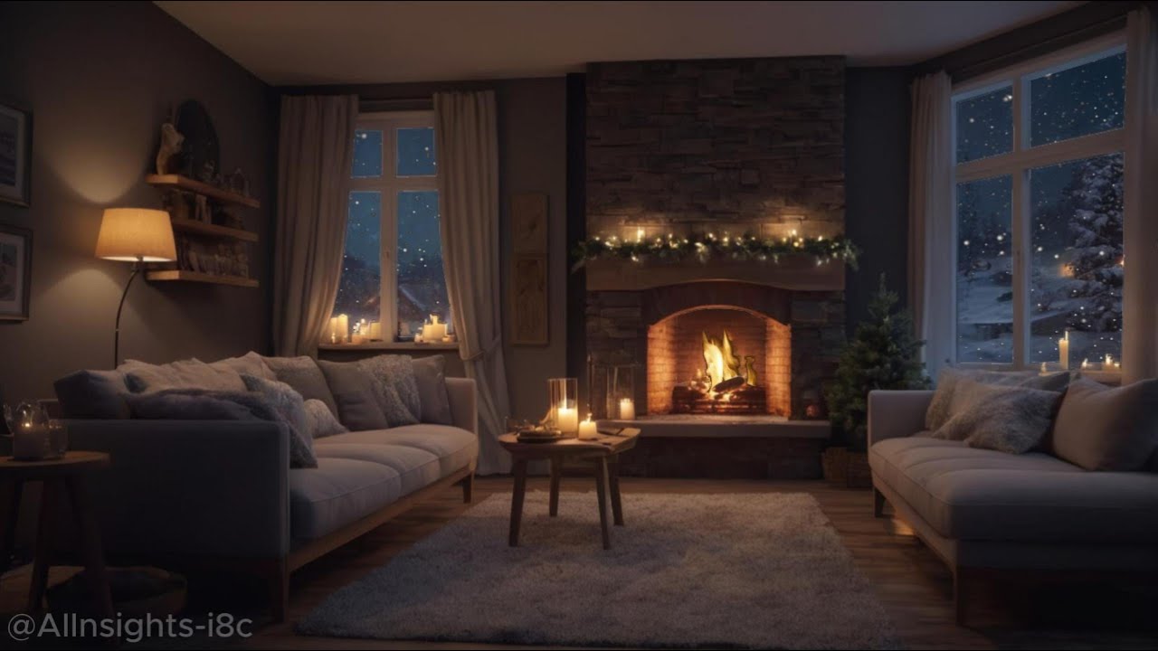 Winter Slumber CALMS Your Mind With Soothing Piano Music #relaxingmusic ...