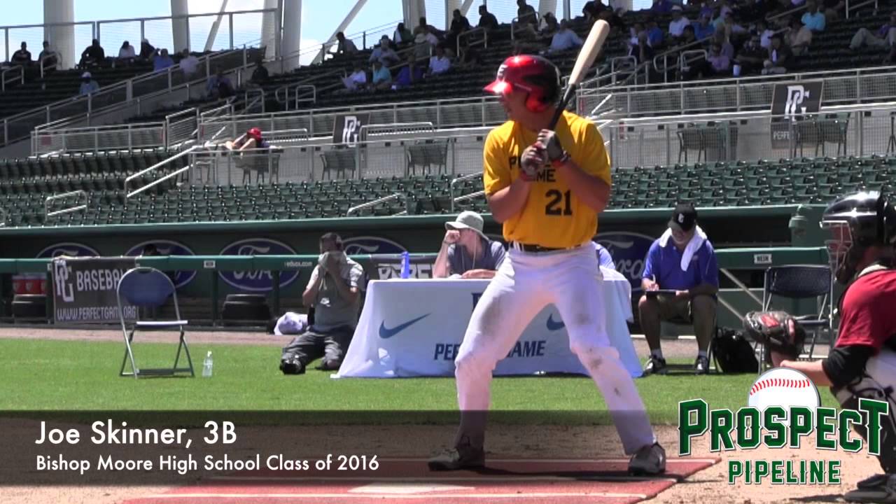Joe Skinner Prospect Video, 3B, Bishop Moore High School Class of 2016 ...