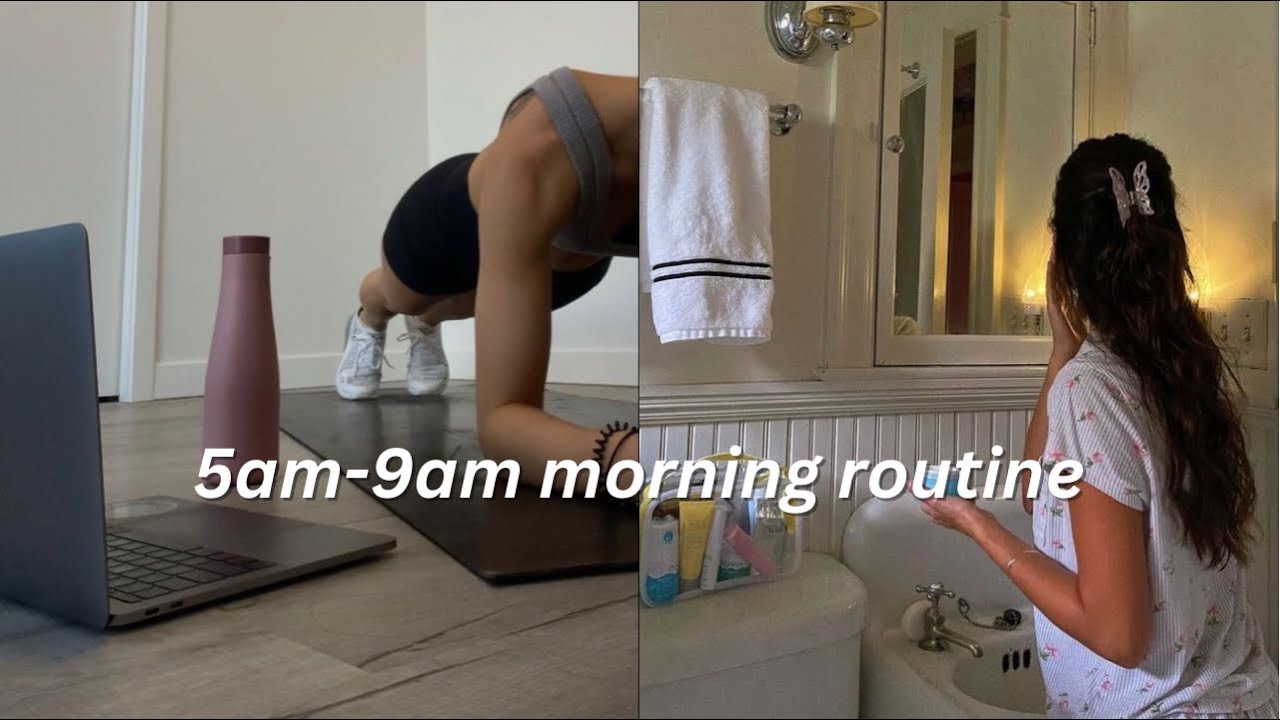 Morning Routine Tik Tok Compilation 5am 9am Routine Youtube