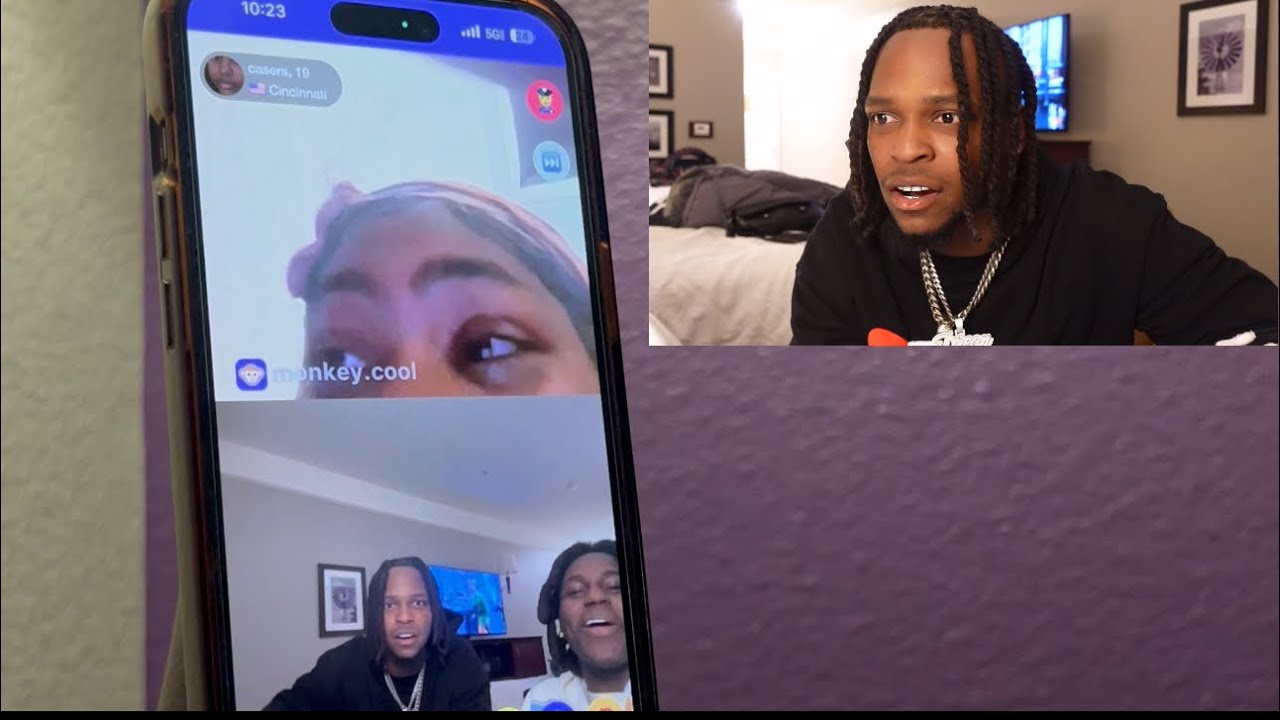 Monkey App( GETS A LITTLE FREAKY)🤨 - YouTube