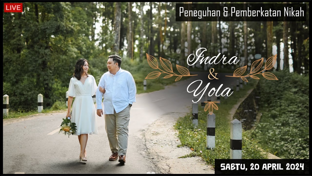 Kebaktian Peneguhan dan Pemberkatan Pernikahan Pdt. Vinsensius Indra ...