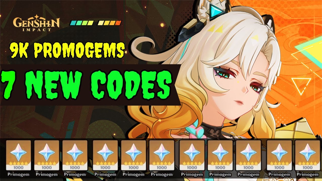 9k PROMOGEMS !! GENSHIN IMPACT REDEEM CODES 2024 - GENSHIN IMPACT CODES ...