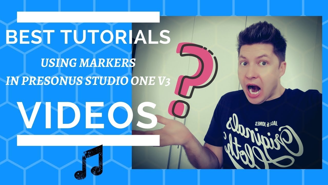 Best Tutorials ever - Presonus studio One (How to use markers) - YouTube