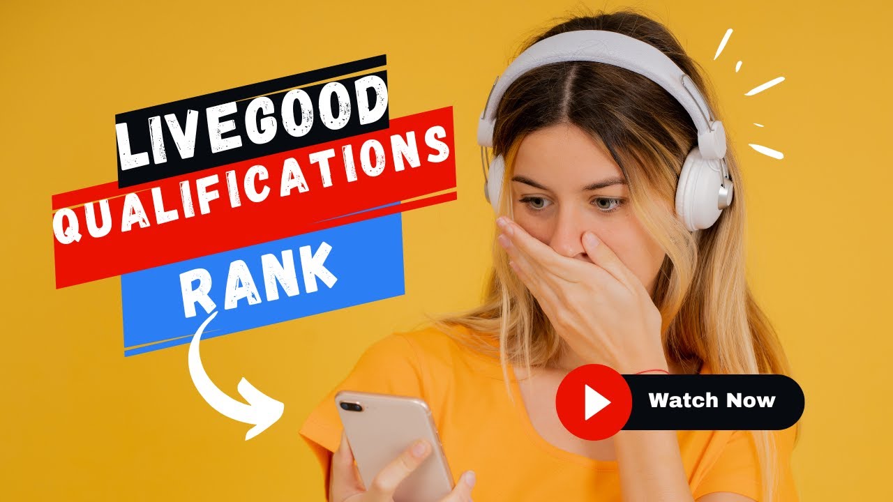 Livegood Compensation Plan 👉🏾 Livegood Rank Qualifications Explained ...