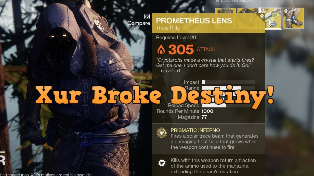 DESTINY 2 CURSE OF OSIRIS: The Most Overpowered Thing I've Ever Seen ...