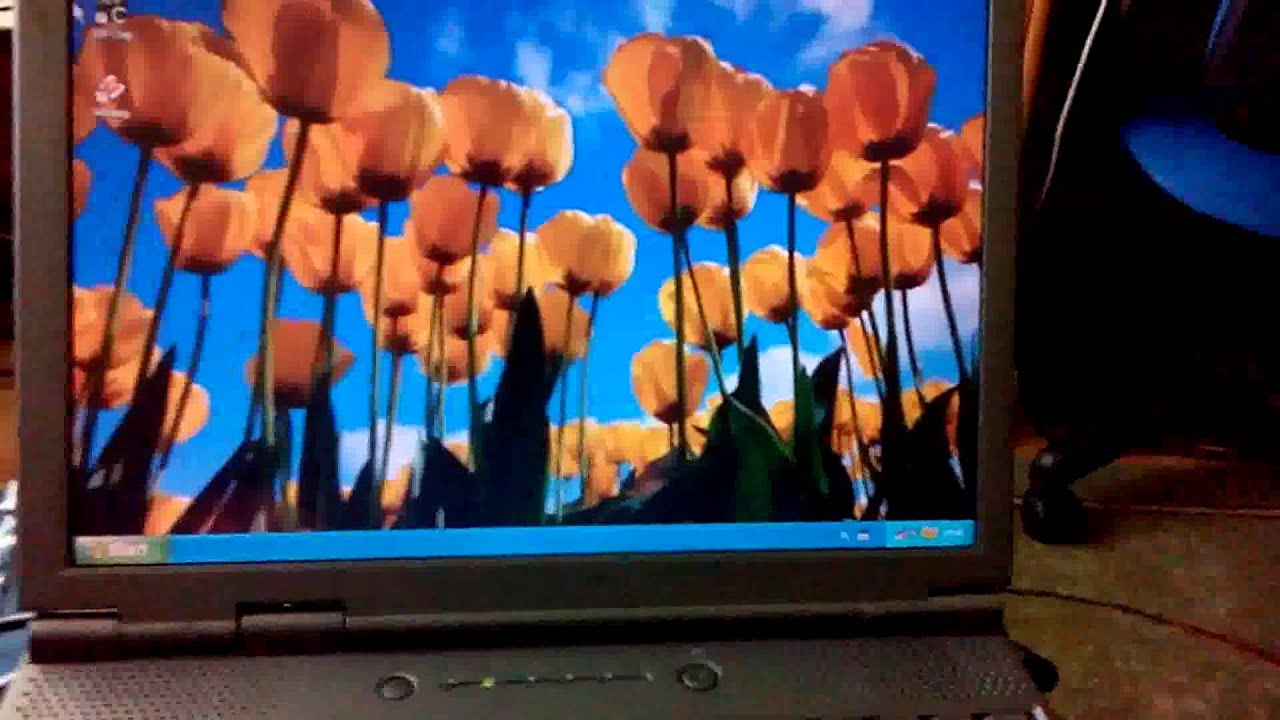 Stary laptop ( old laptop) targa visionary 1300 ws - YouTube