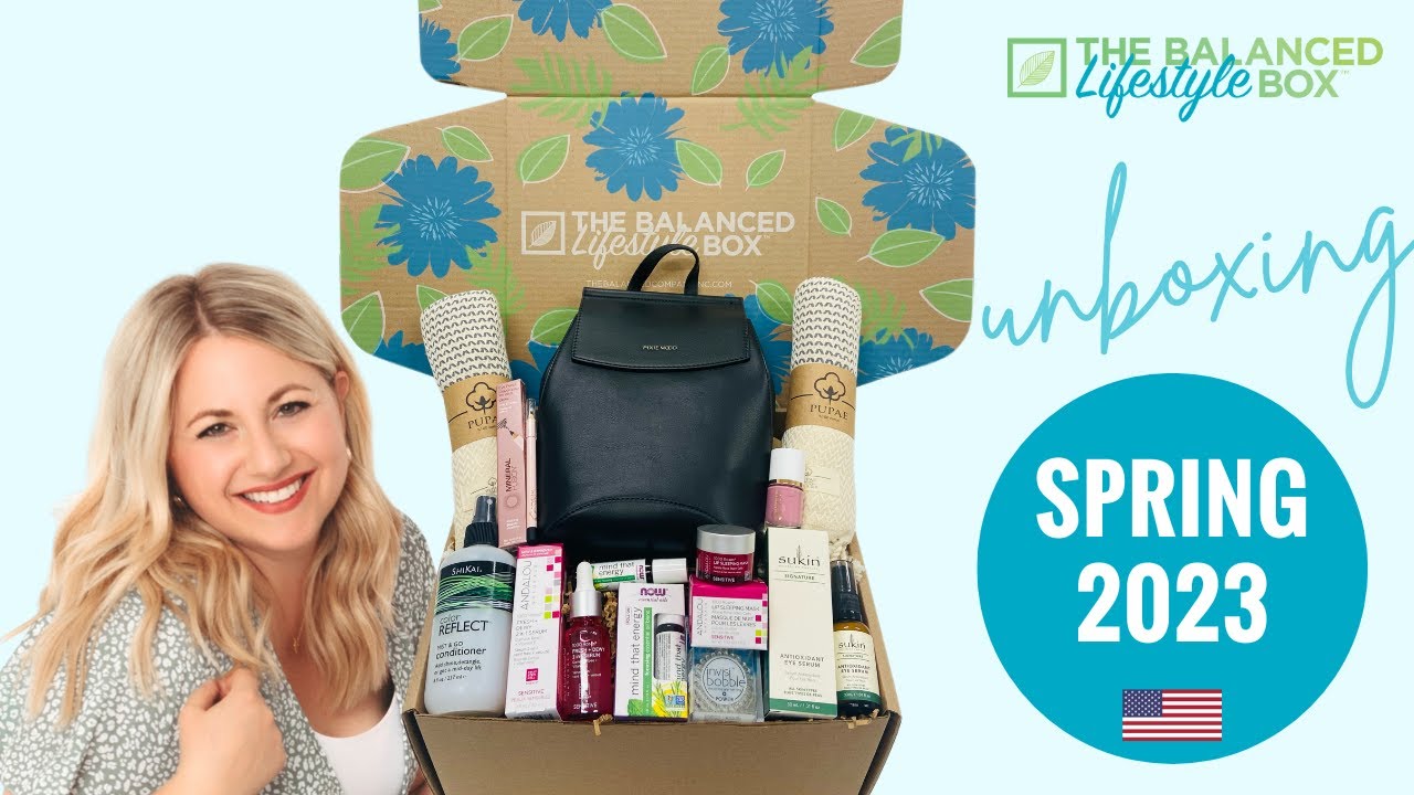 US Spring 2023 Balanced Lifestyle Box FULL REVEAL!!! - YouTube