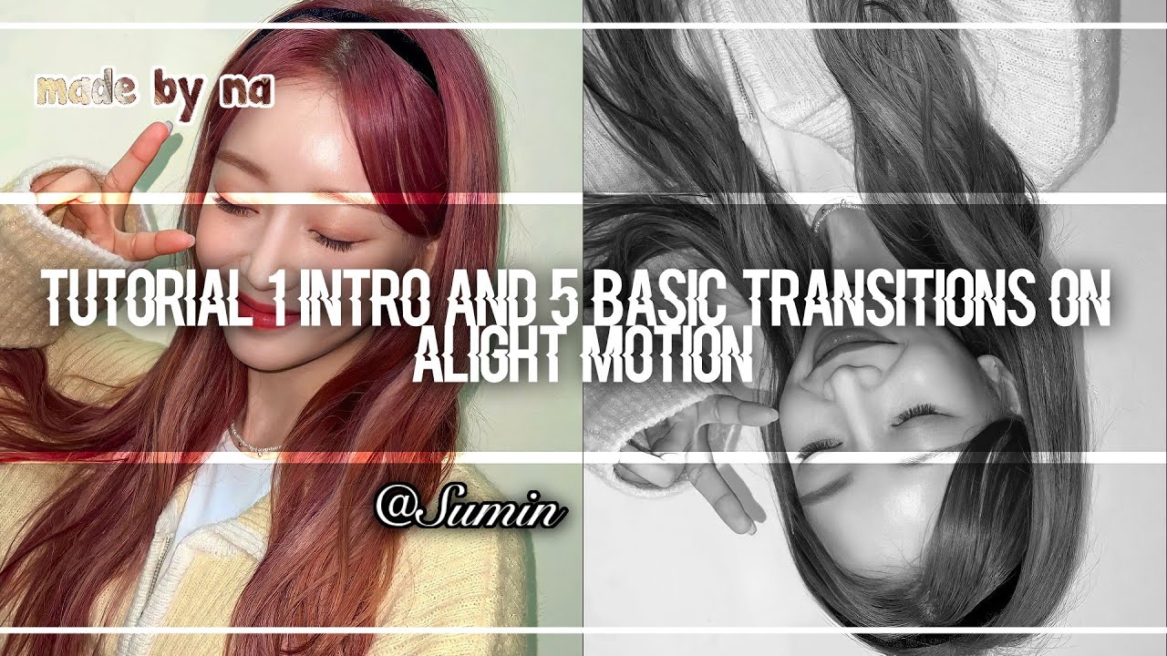 Tutorial 1 intro and 5 basic transitions on alight motion ||#62 - YouTube