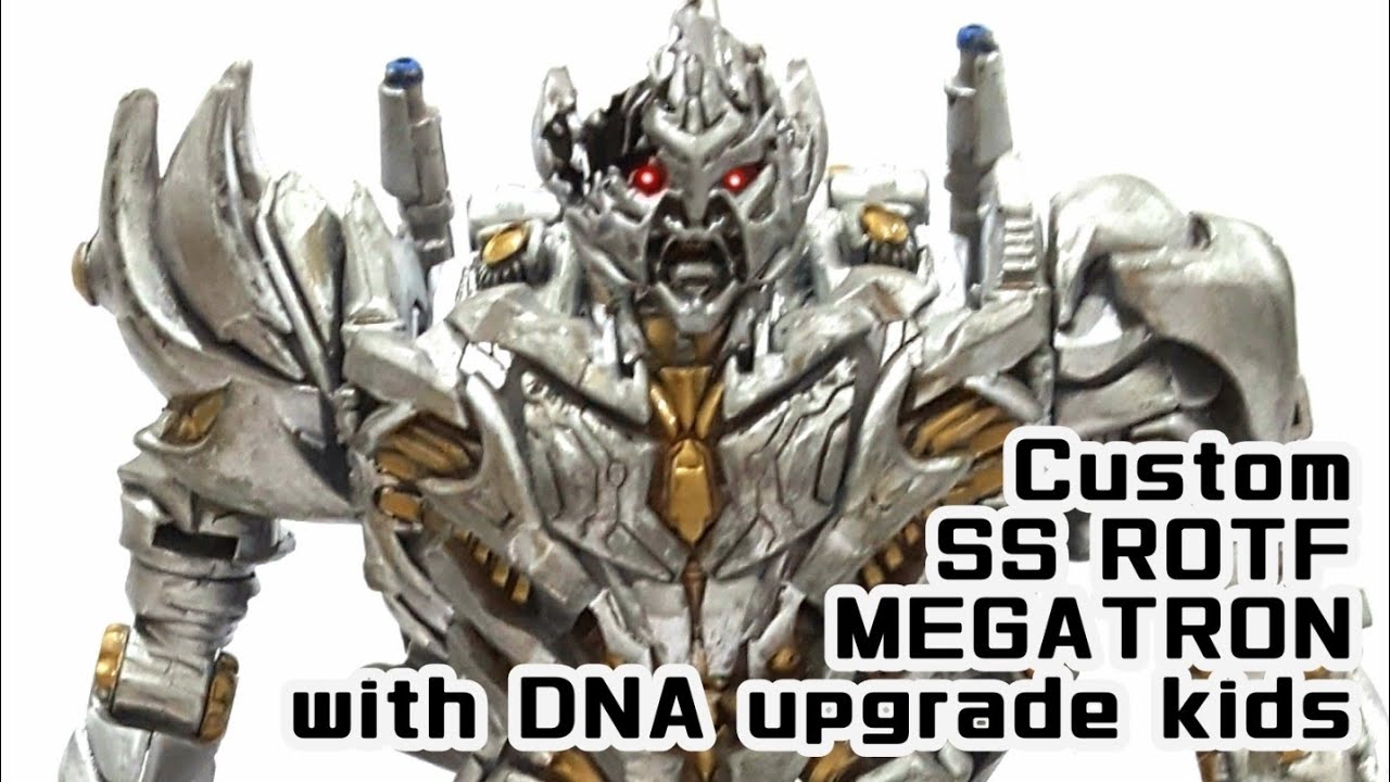 Custom Studio series ROTF Megatron with DNA upgrade kits - YouTube