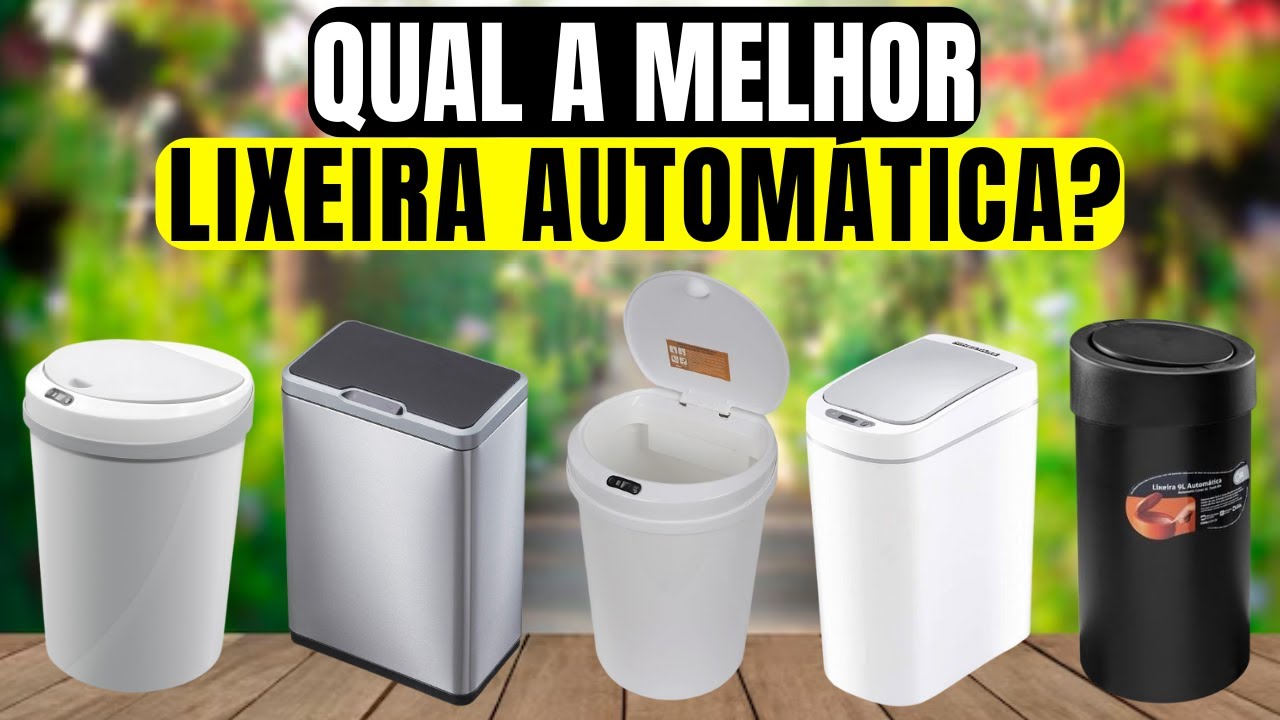 As 5 Melhores Lixeiras Automáticas/Inteligente Para Comprar em 2025 - YouTube