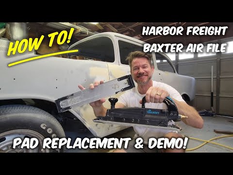 Repair Your Harbor Freight Air File with a New Pad! - YouTube